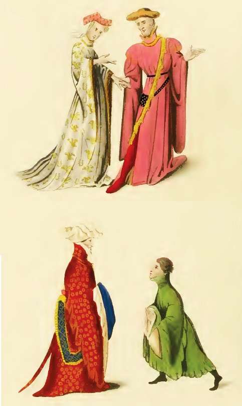 Courtiers of the Time of Richard II - My Medieval Costume